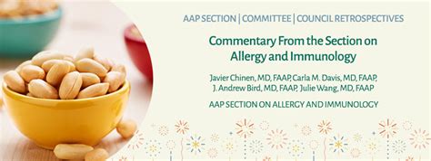 Commentary From The Section On Allergy And Immunology Pediatrics