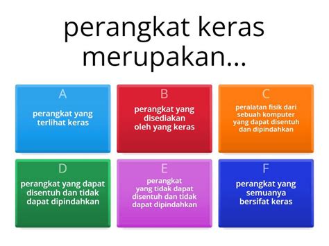 Bab 4 Informatika Quiz