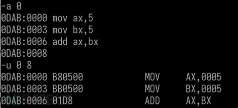8086汇编16位汇编学习笔记01汇编基础和debug使用 Freebuf网络安全行业门户