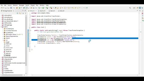 Transform Xml To Standard Xml Using Xslt In Java Youtube
