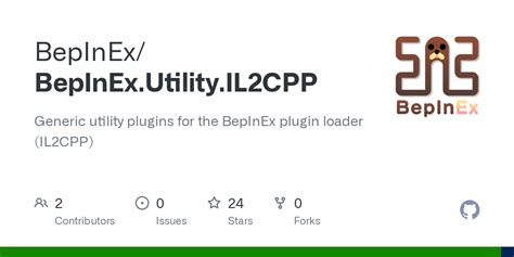 Releases · Bepinexbepinexutilityil2cpp · Github