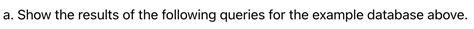Solved 1 Answer The Question When You Are Given The