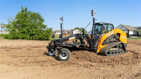 Case Introduces Precision Grader Blade For Large Frame Compact Track Loaders