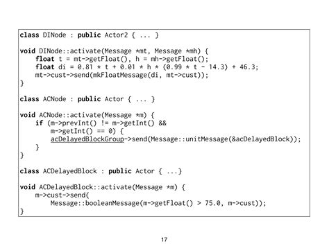 Towards An Integration Of The Actor Model In An Frp Language For Small Scale Embedded Systems Ppt