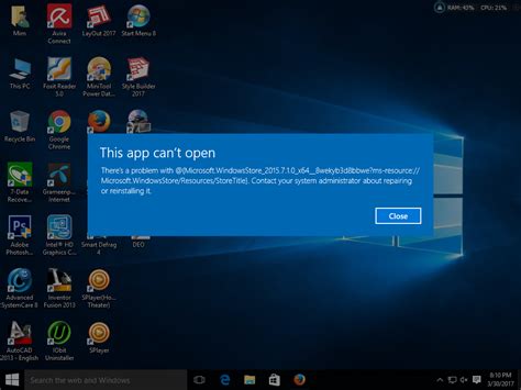 Windows Store App And All Other Are Not Working Microsoft Community