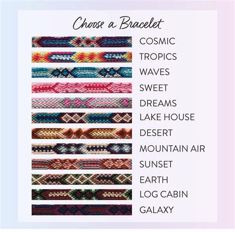 Friendship Bracelet Colour Combinations At Dora Floyd Blog