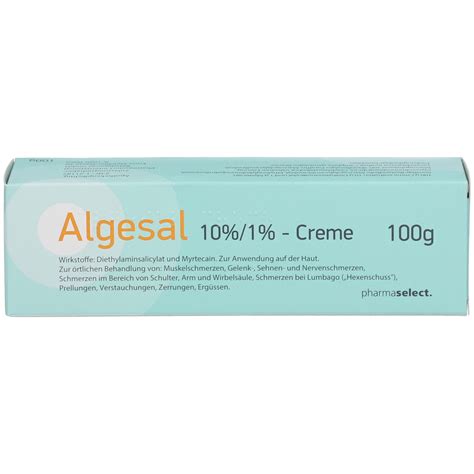 Algesal creme 100 g - Shop Apotheke