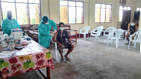 ဝေါလေမြိုင်မြို့၌ ကိုဗစ် ၁၉ရောဂါ ကာကွယ်ဆေး ပဉ္စမအသုတ် ပထမအကြိမ်အဖြစ် ဆက်လက် ထိုးနှံပေး