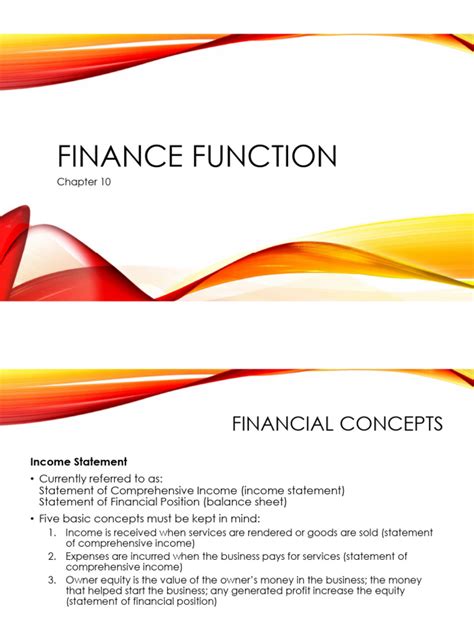 Chapter 10 Finance Function Pdf