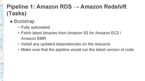 Large Scale Etl Data Flows With Data Pipeline And Dataduct Speaker Deck
