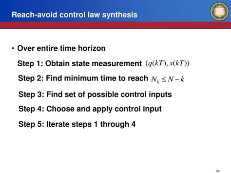 Ppt Reachability Based Controller Synthesis For Switched Systems