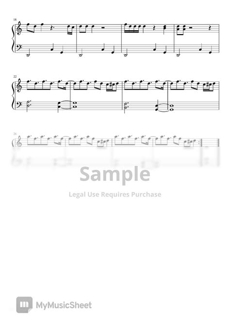 Ray Parker Jr Ghostbusters Piano Noten Pdf Eipiano Mymusic5
