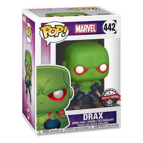 Marvel Guardians Of The Galaxy Funko Pop Vinyl 442 Drax First