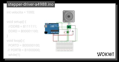 Stepper Driver O Copy Wokwi Esp32 Stm32 Arduino Simulator
