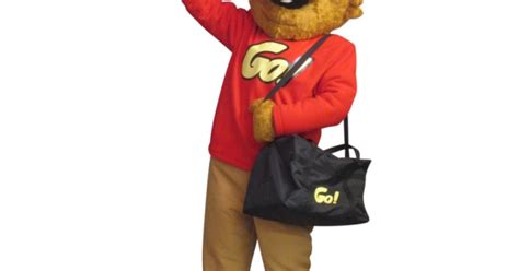 Glasses Gopher Mascot Costume Glasses Gopher Mascot