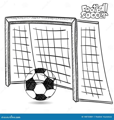 How To Draw A Soccer Goal