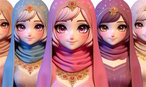 أجمل صور بنات كرتون محجبات موقع الفصيح