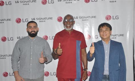 The Luxurious Lg Signature Oled R Has Just Launched In Nigeria Get The
