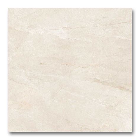 24x24 Wells Ivory Matte Marble Look Porcelain Tile