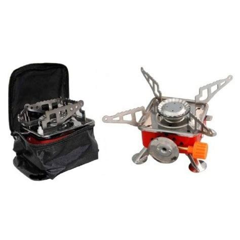 Газовая горелка кемпинговая плита газовый примус газовая плита портативная с чехлом