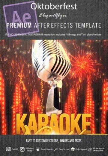 Karaoke After Effects Template 10033053 By Elegantflyer