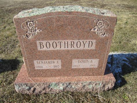 Benjamin Joseph Boothroyd Ii 1901 1972 Find A Grave Memorial