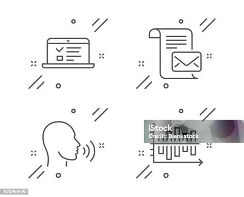 메일 편지 웹 강의 및 인간 노래 아이콘 세트 다이어그램 차트 기호입니다 전자 메일 온라인 테스트 토크를 읽습니다 벡터 고급에