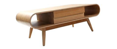 Table Basse Vintage Scandinave Blanche 80cm