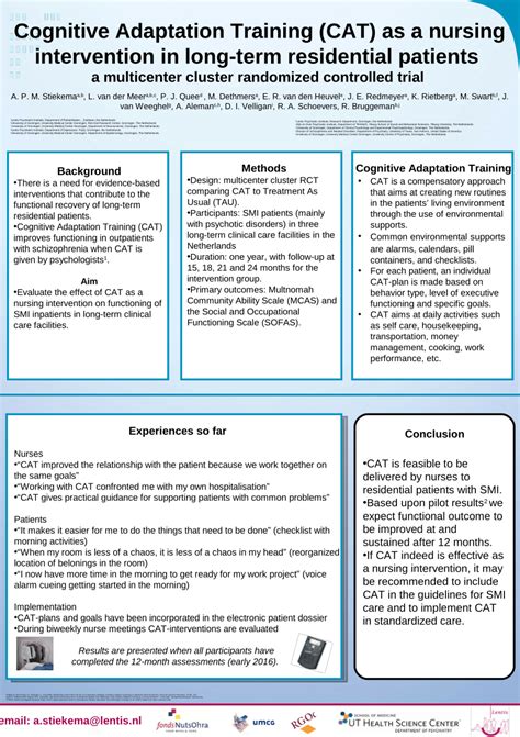 pdf cognitive adaptation training cat as a nursing intervention in