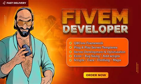 Create Or Modify Your Fivem Qbcore And Esx Server By Thedevfarhan Fiverr