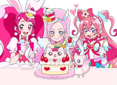 Shirako Love Cure Parfait Cure Precious Cure Whip Kirahoshi Ciel