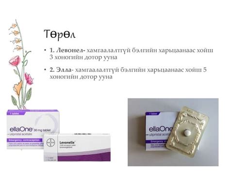 Жирэмслэлтээс сэргийлэх арга хэрэгсэл Pptx