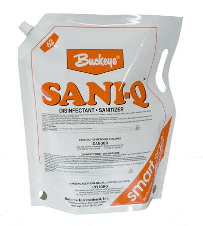 Disinfectbuckeye ”sani Q” Sanitizer Croaker Inc