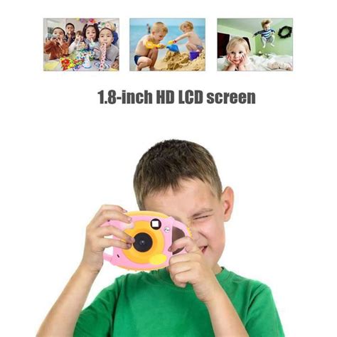 Belle Tech Mini Caméra Enfant Appareil Photo Numérique Anti Chute