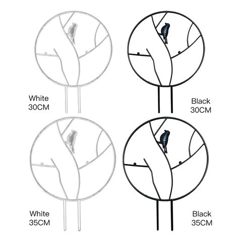 Stake Metal Plant Stand Support Garden Flower Pot Grandado