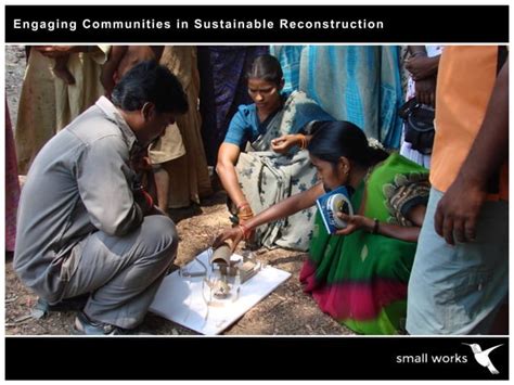 Rebuilding After Disaster Community Led Reconstruction Ppt