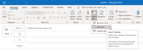 Send Calendar Availability In Outlook Cloudcompanyapps