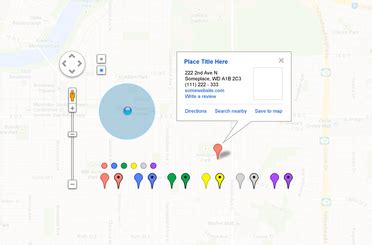 Google Maps UI Kit Free Mockup FreeImages