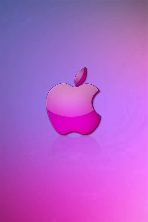 Hot Pink Apple Wallpaper