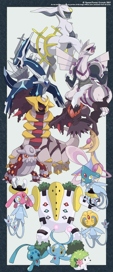 Legend Of Sinnoh Legendary Pokemon Photo Fanpop