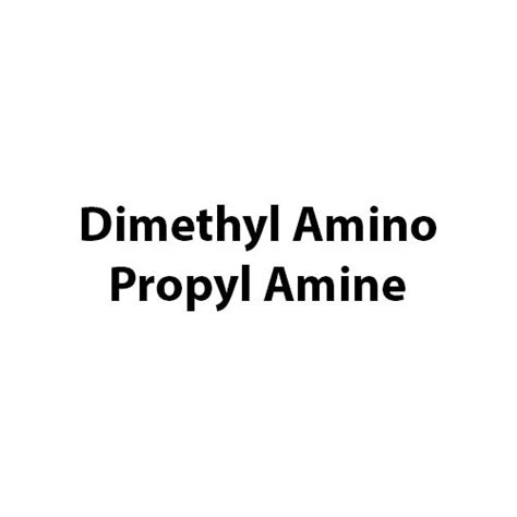 Dimethyl Amino Propyl Amine At Best Price In Ankleshwar Chem India