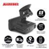 Marubox M600R car dvr radar detector gps 3 in 1 HD1296P 170 Degree ...