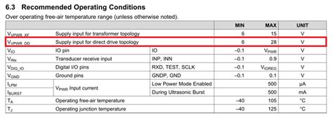 PGA460 Supply Input Vvpwr Dd For Direct Driven Topology Sensors Forum Sensors TI E2E