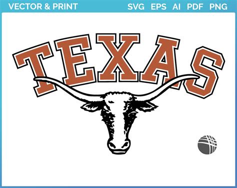 Texas Longhorns Logo Vector