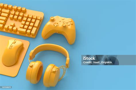 마우스 키보드 조이스틱 헤드셋 Vr 마이크 와 같은 비행 게이머 기어 게이머에 대한 스톡 사진 및 기타 이미지 게이머 제어