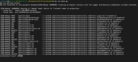 forum app with golang gin and react hooks dev community