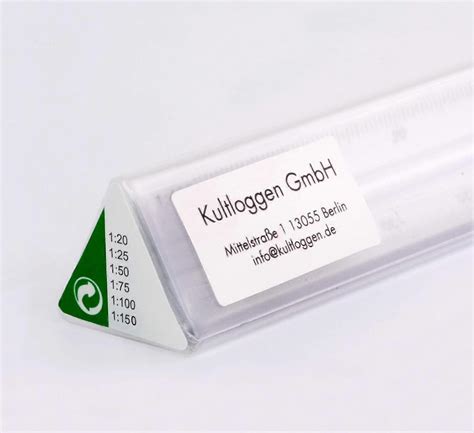 Triangular Scale For Engineering Designs Durable Heavy Plastic