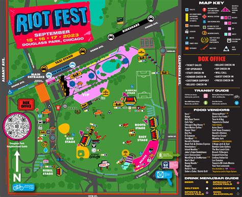 Riot Fest 2021 Map Riot Fest 2021 In Douglass Park Ryuc