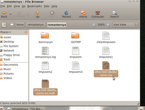 make your own ubuntu remix with remastersys