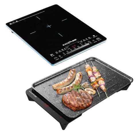 The Kickass Quickfire Portable 600w Electric Bbq And Induction Cooktop